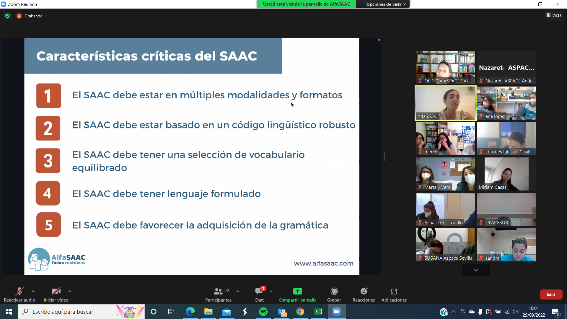 reu saac - ASPACE Andalucía